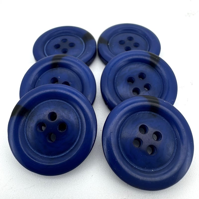 Dark Blue Buttons - Etsy UK