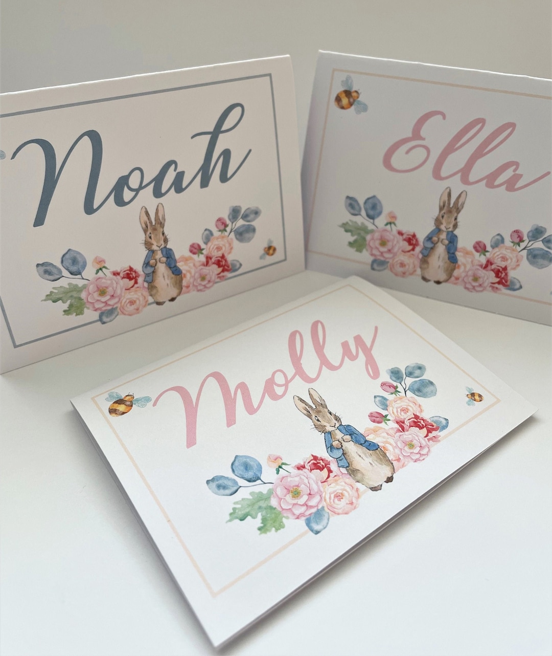 Peter Rabbit Themed *NAME CARDS* Name Places. Name Settings. Name ...