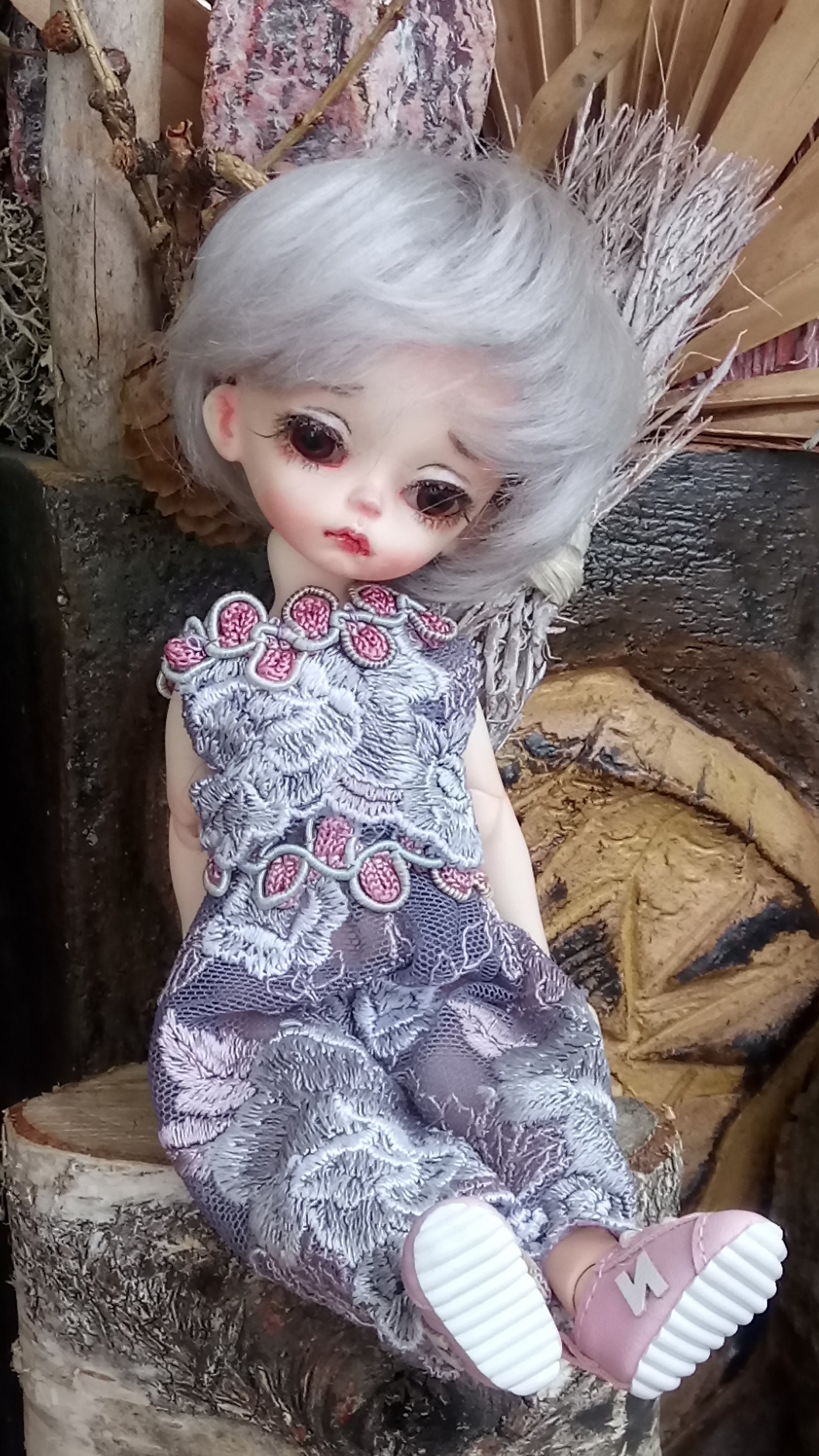 STO doll OB11Pukifee Lati Yellow 5-6 inch wig Perücke | Etsy