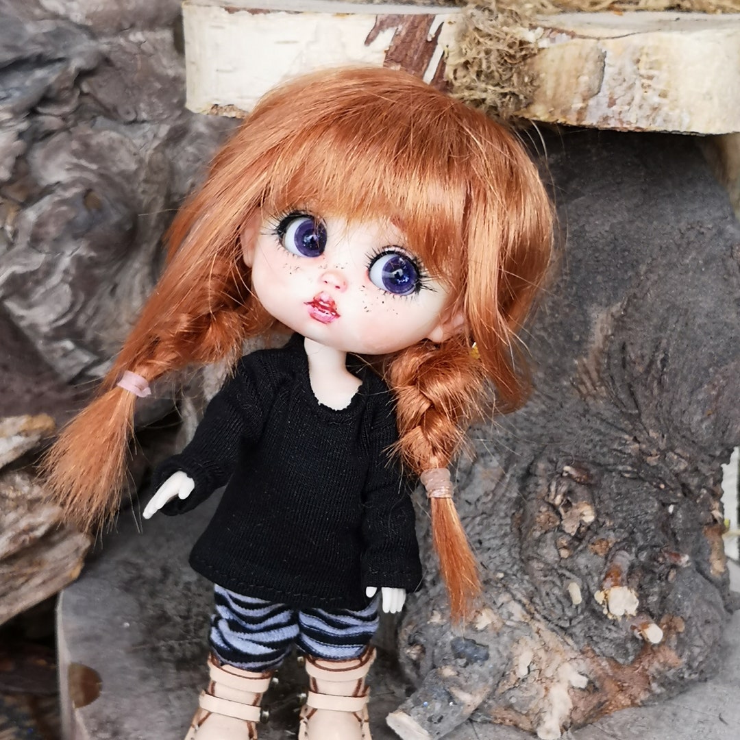 STO Doll, Ob11,pukifee ,lati Yellow 5-6" Inch Wig Perücke - Etsy UK