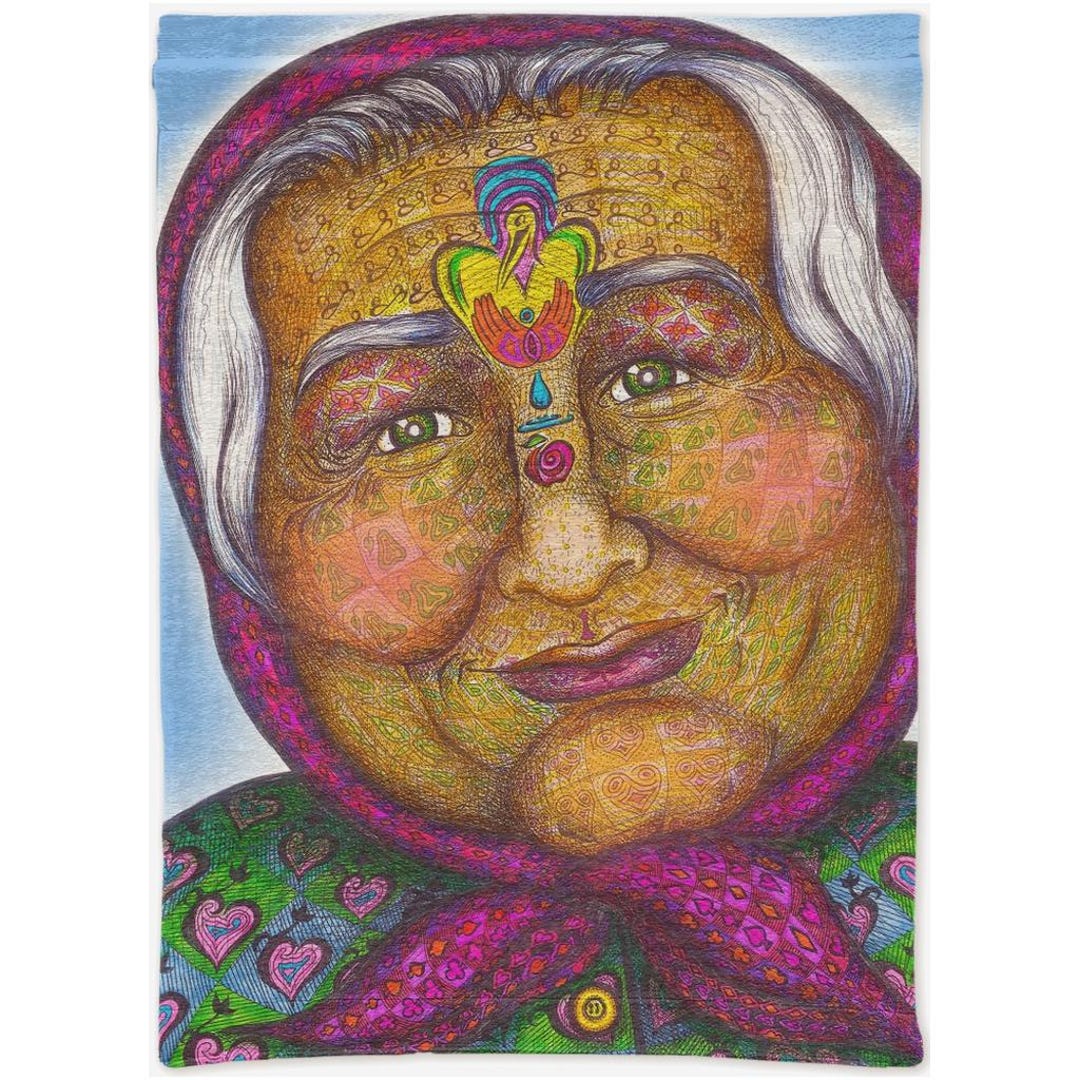 The Wisdom Keeper of Sensitivity (full Color – Woven Tapestry) - Etsy