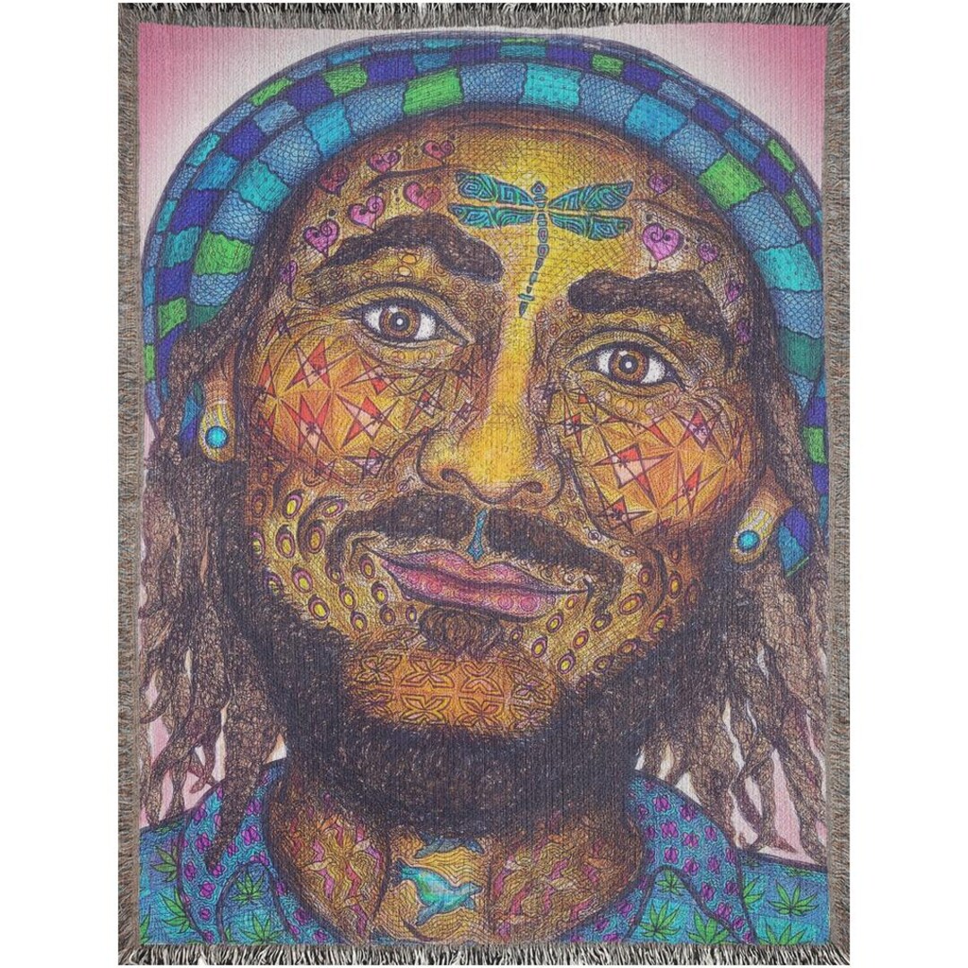 The Wisdom Keeper of Freedom (full Color – Woven Blanket) - Etsy