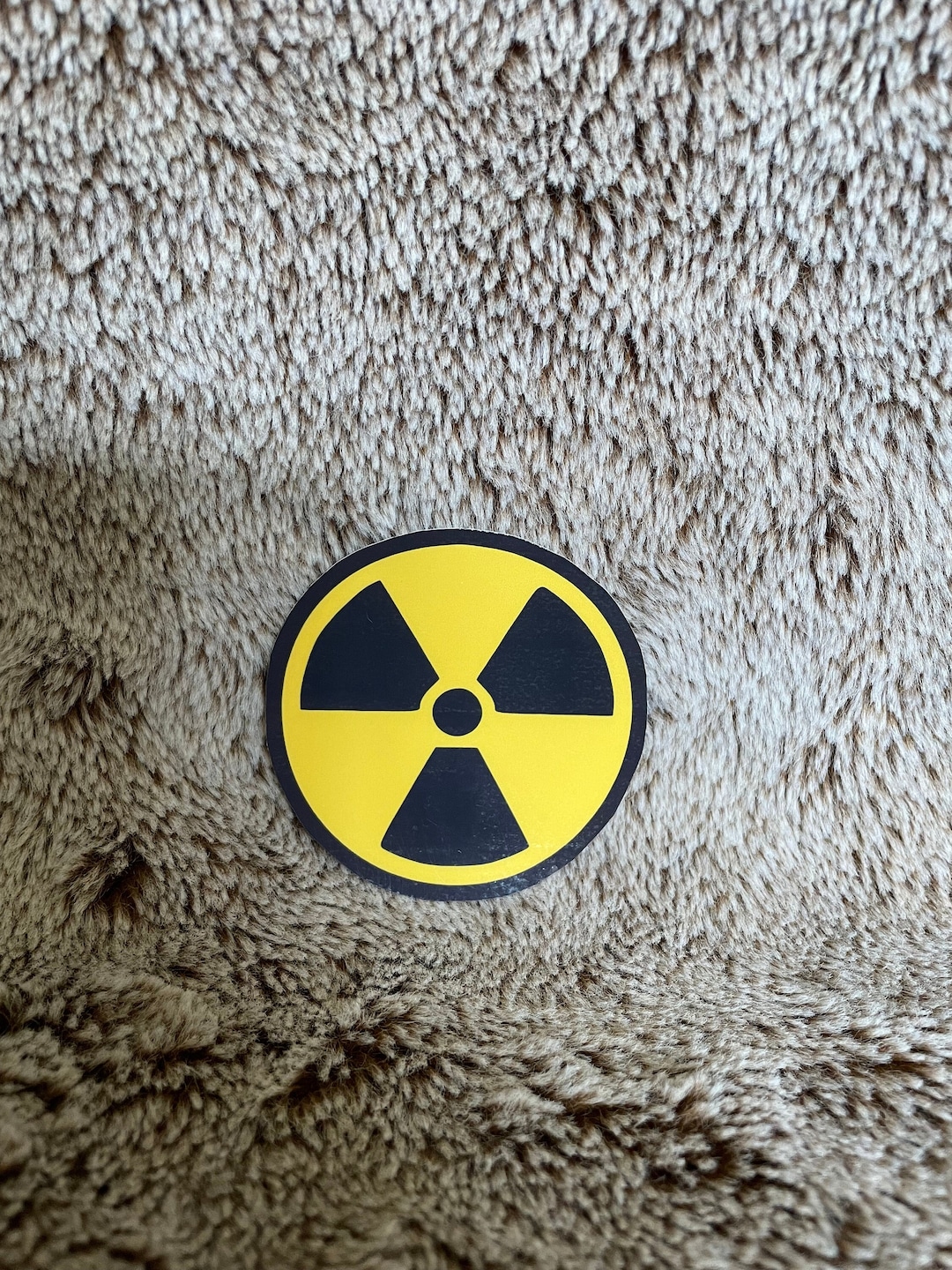 Radiation Sticker | High Quality Vinyl | Scratch Resistant, Waterproof ...