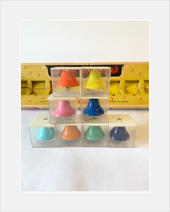 Bell Musical Toy Vintage Bells Vintage FMT Round Bell Musical Toy ...