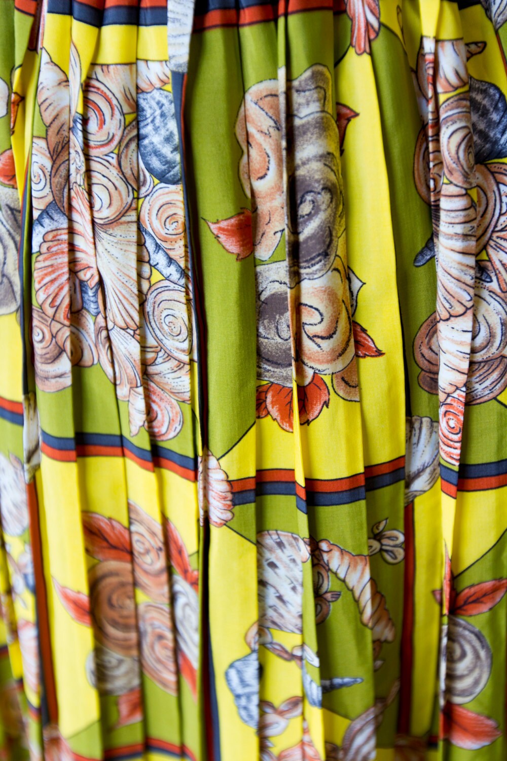 Pleated Seashell Skirt Retro Ocean 80s Women Fantastic Shell Clam - Etsy