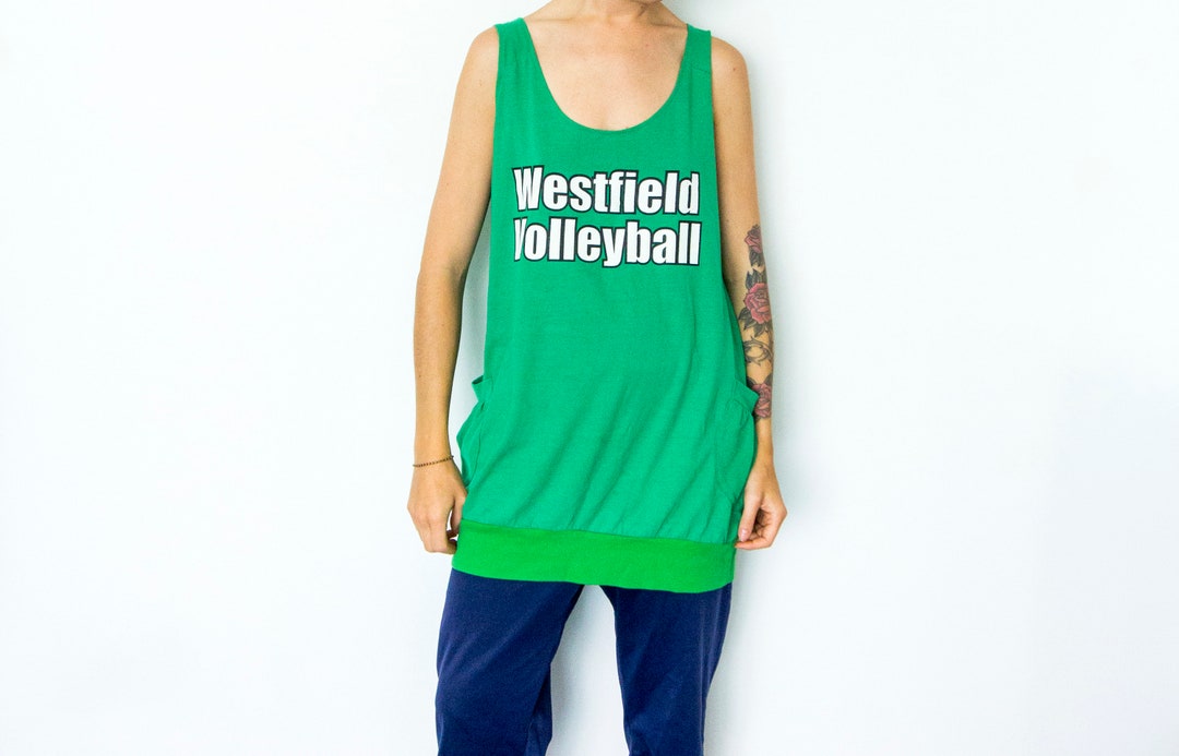 80s / 90s Summer Sports Volleyball Hulk Dress / Top Gaming Basketball ...