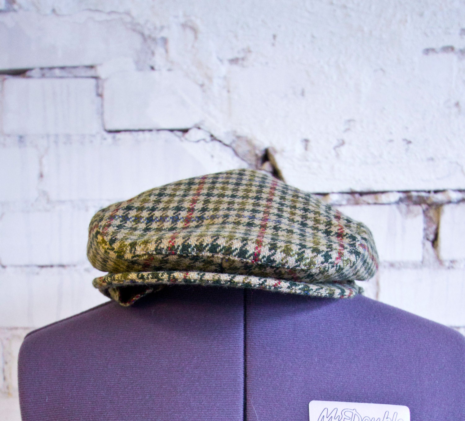 Squared Classic Cabbie Beret Old Man's Best Friend - Etsy