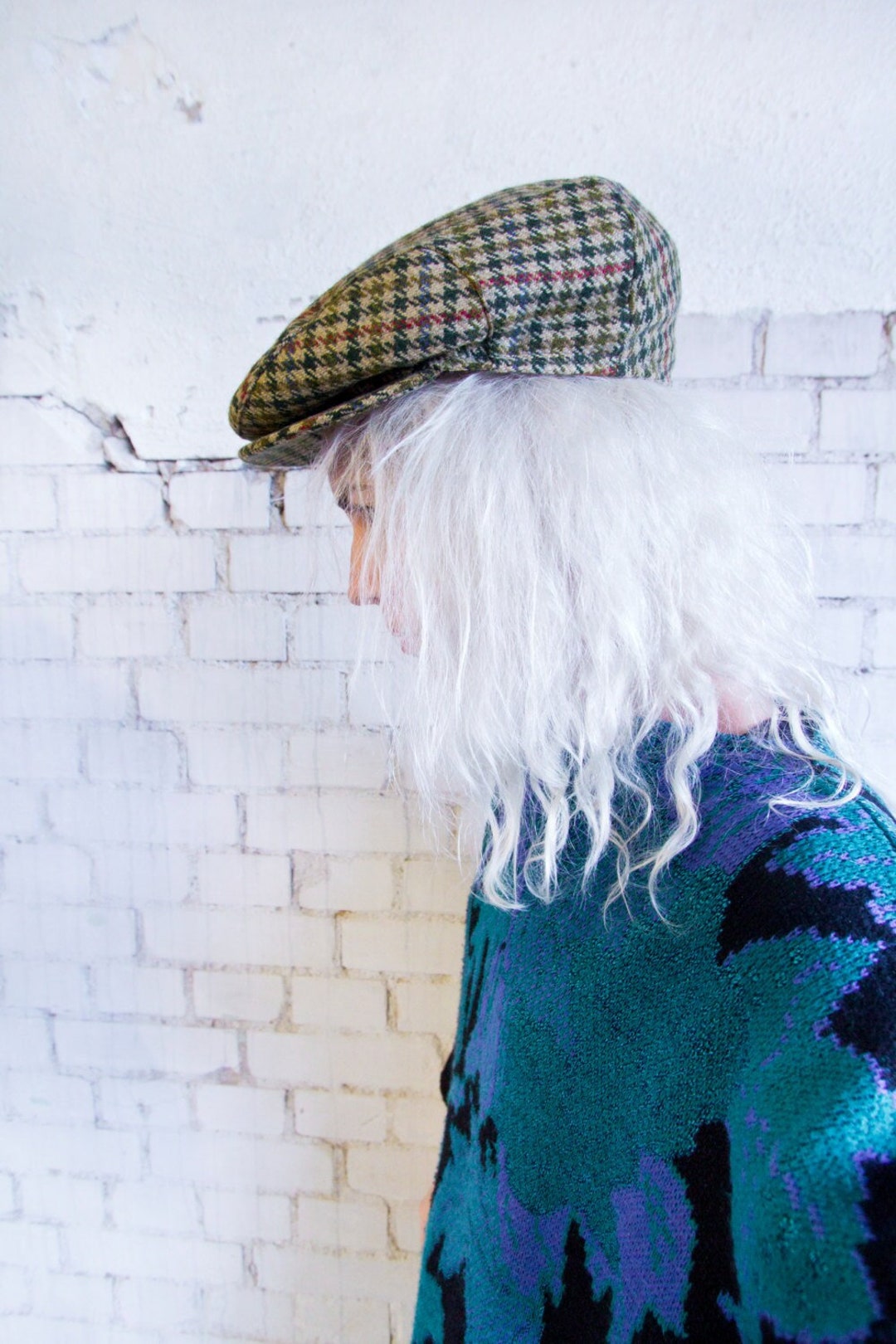 Squared Classic Cabbie Beret Old Man's Best Friend - Etsy