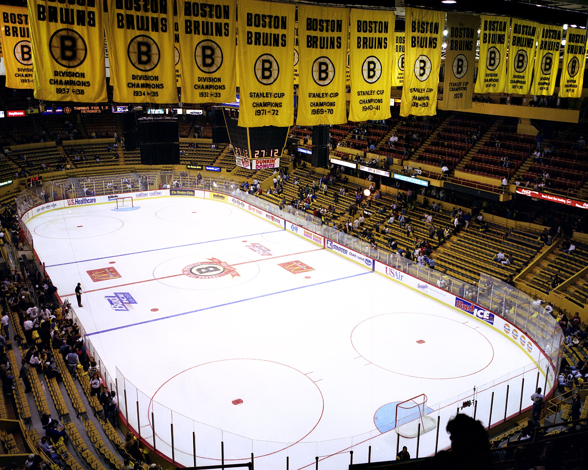 Boston Garden Bruins