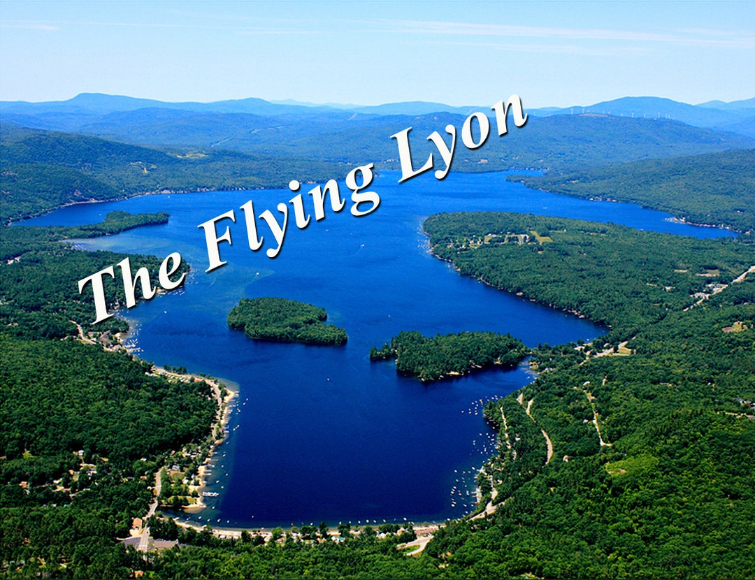 Newfound Lake NH 16" X 20" Frameable Aerial Photograph by Todd Lyon - Etsy
