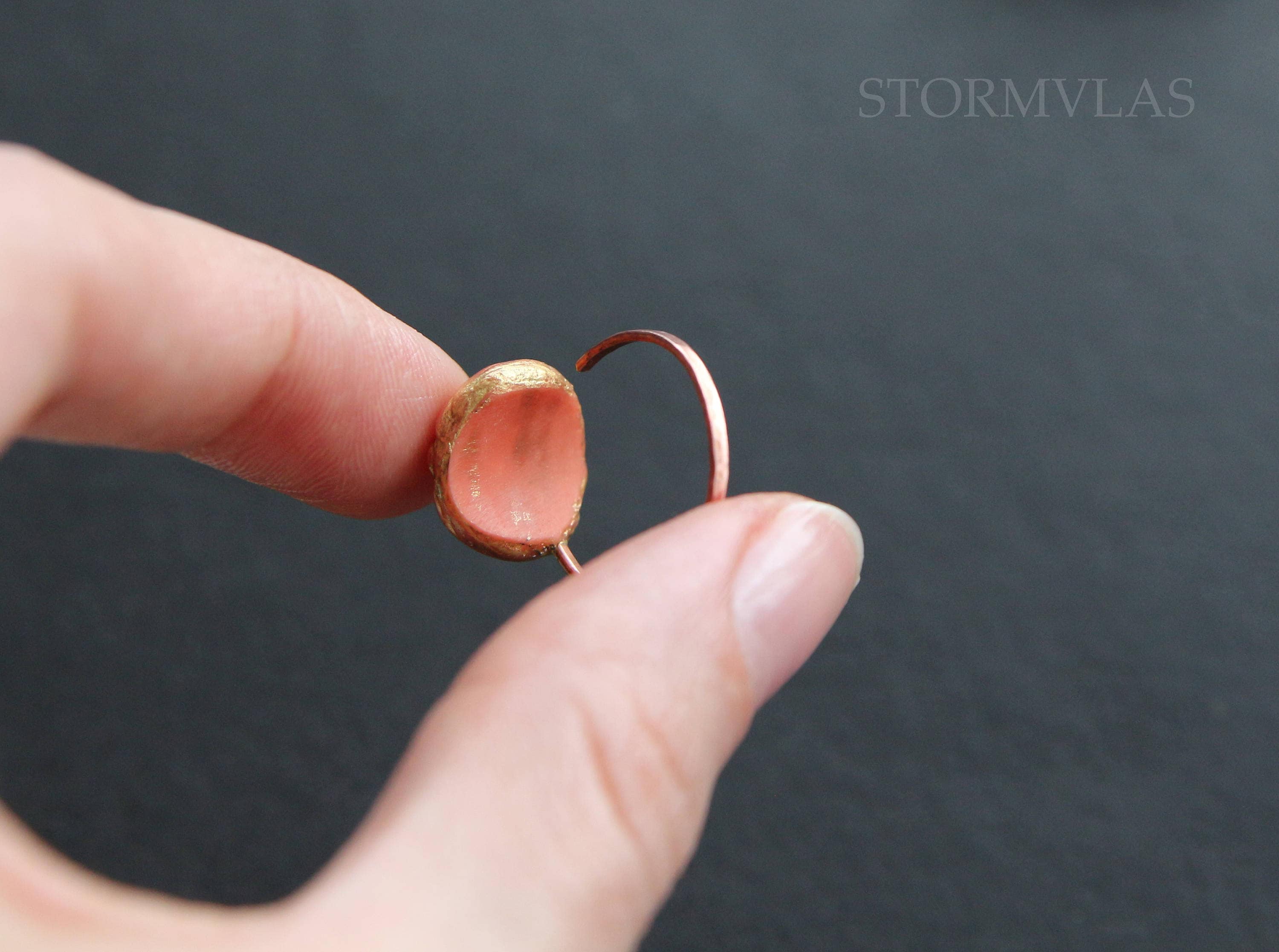 Halloween Jewelry Pumpkin Ring Halloween Ring Orange Autumn Fall ...