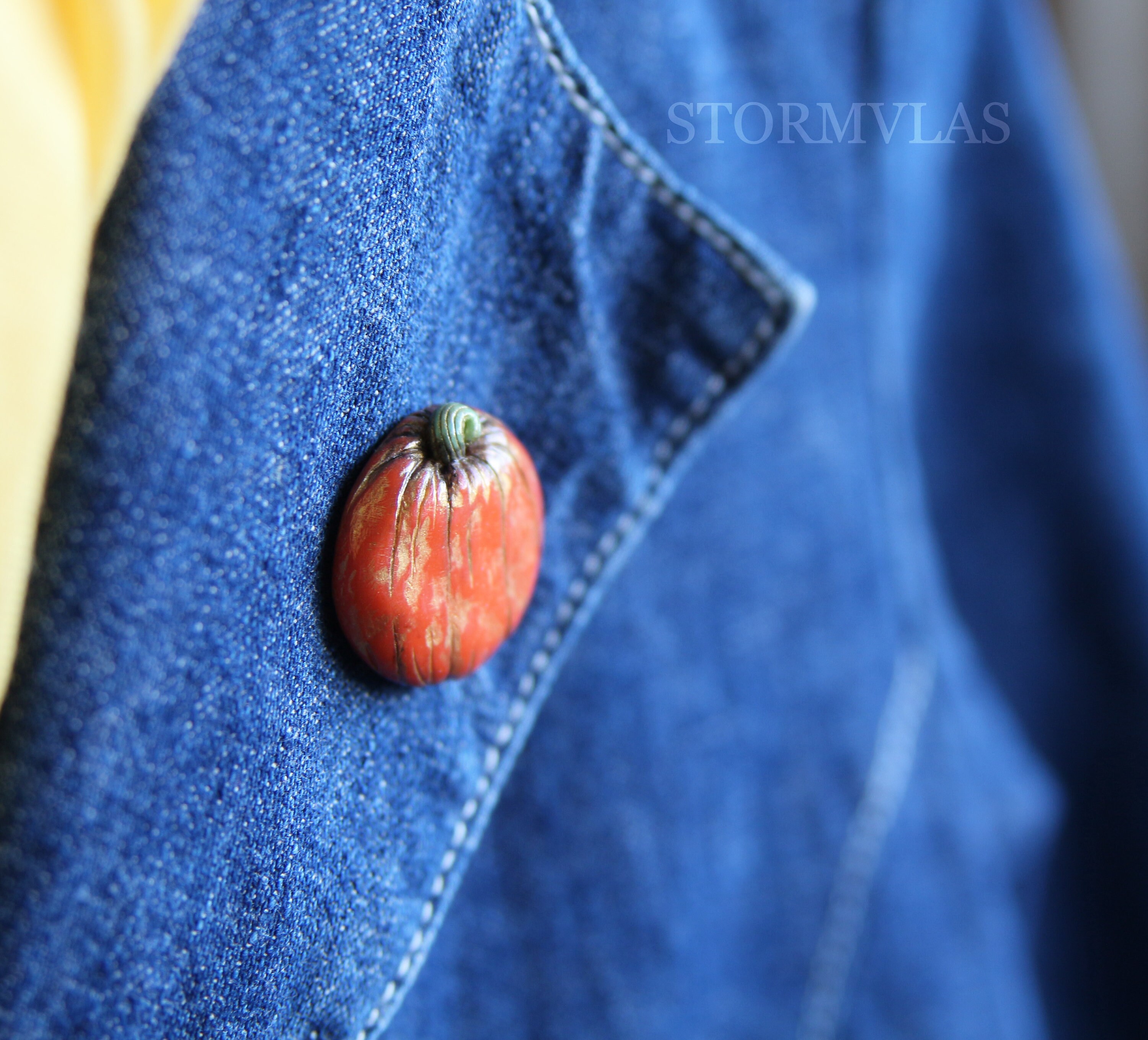 Pumpkin Brooch Halloween Jewelry Pumpkin Pin Halloween Gifts | Etsy