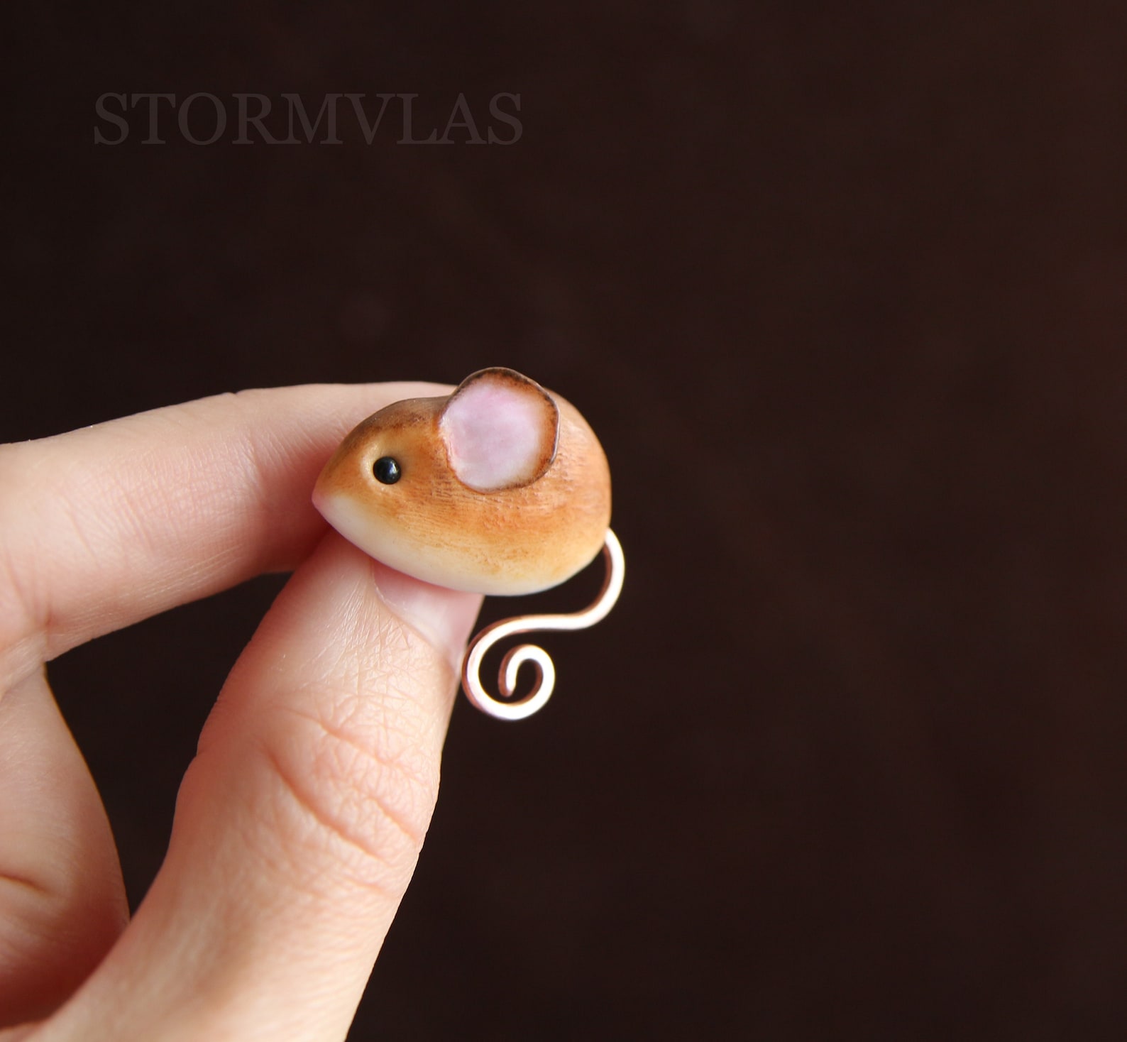 Mouse Brooch Totem Pin Mouse Pin Mice Brooch Animal Lover | Etsy