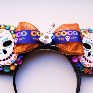 Coco Inspired Minnie Mouse Ears - Etsy