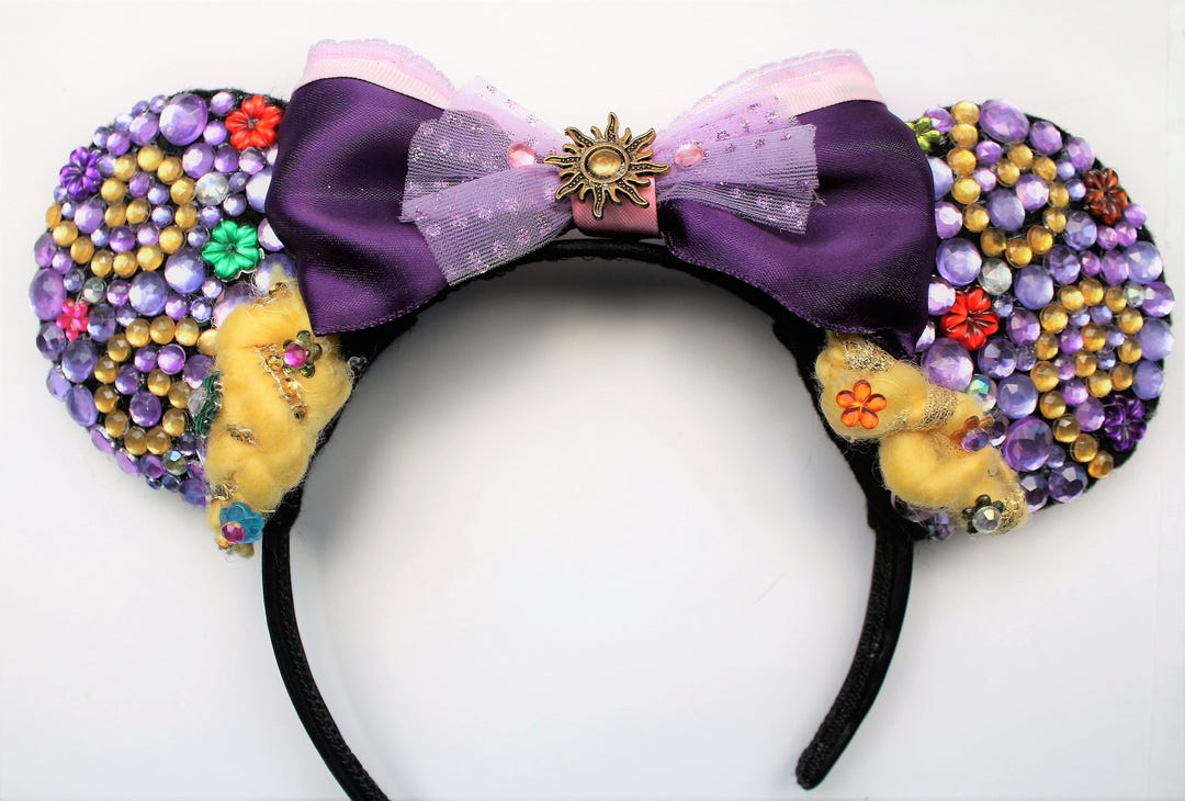 Rapunzel Inspired Minnie Mouse Ears - Etsy