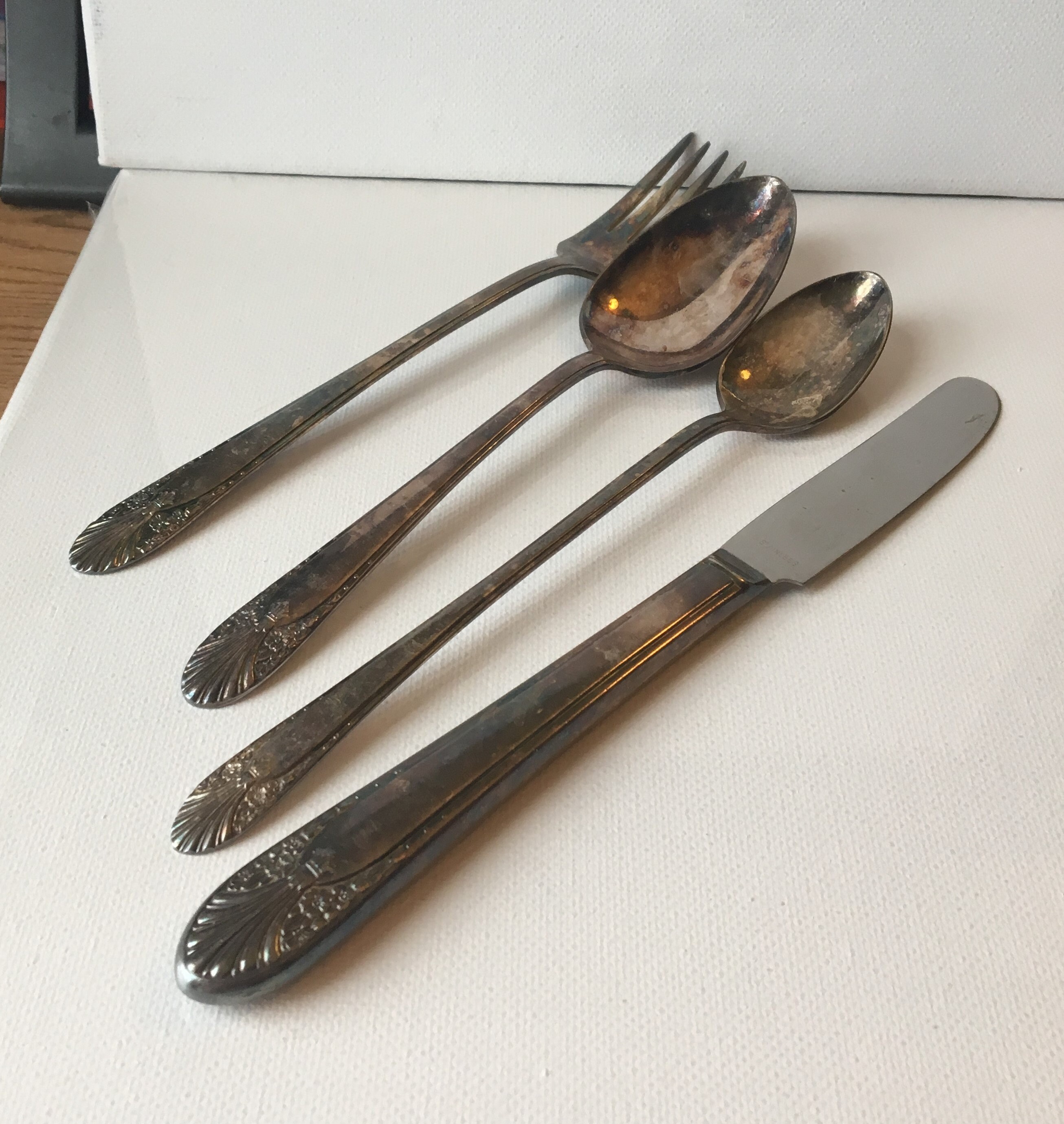 Vintage 1939 Art Deco CROWN SILVERPLATE as is - Etsy