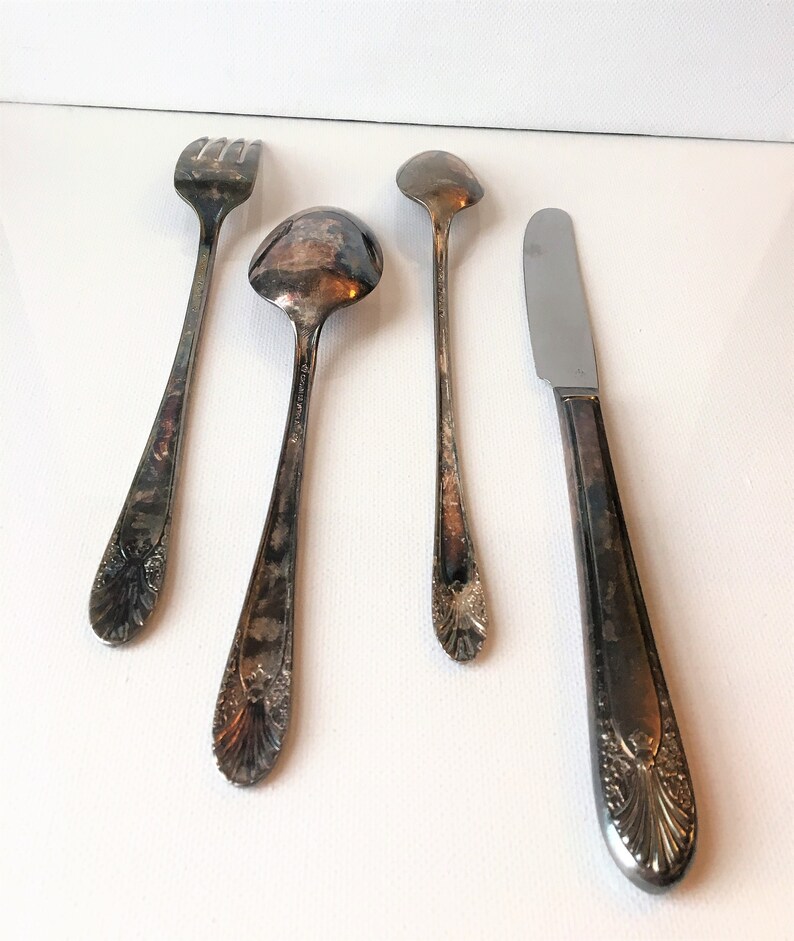 Vintage 1939 Art Deco CROWN SILVERPLATE as is - Etsy