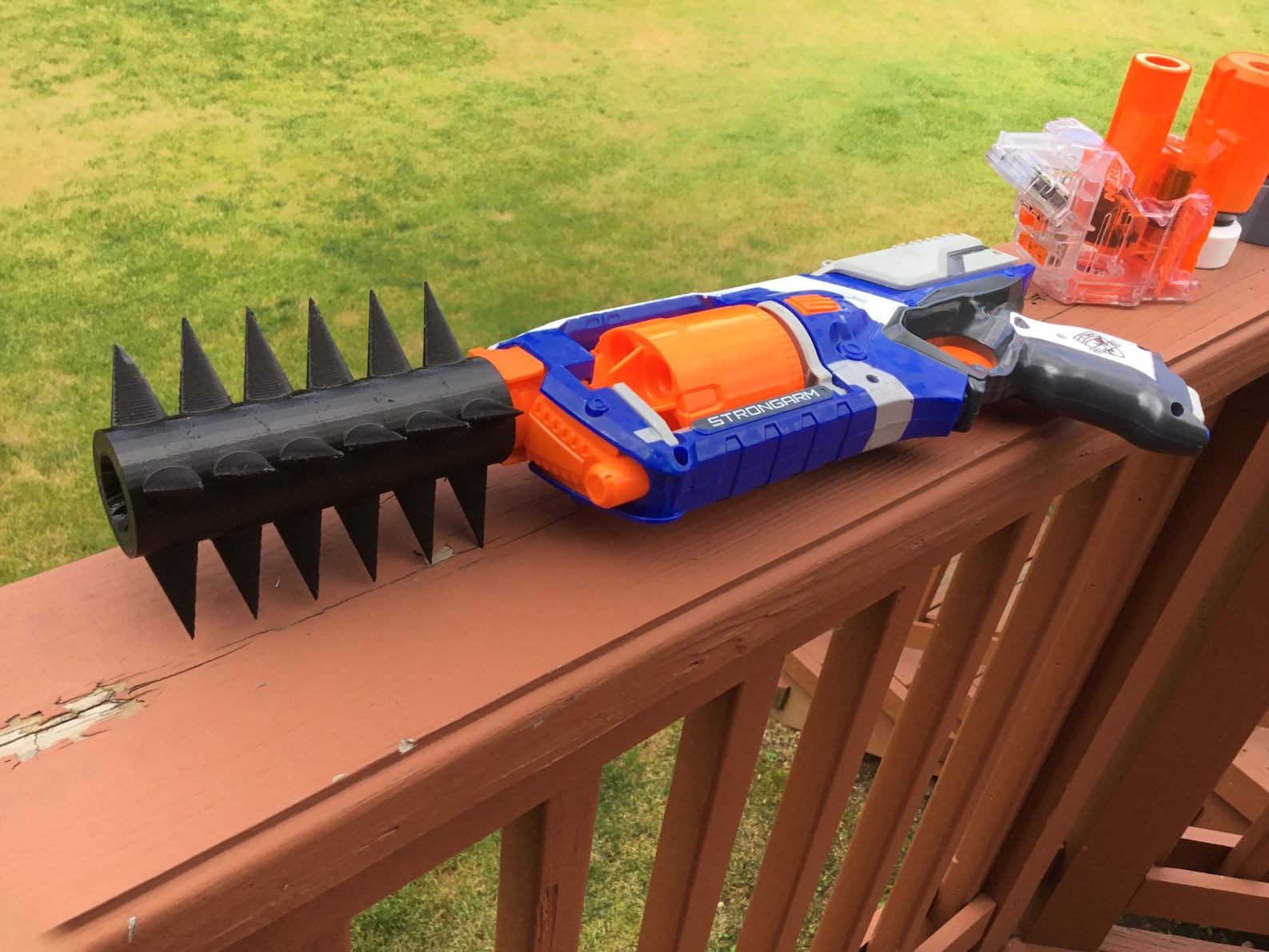 Nerf Strongarm Compatible Barrel Muzzle Adapter Attachment | Etsy