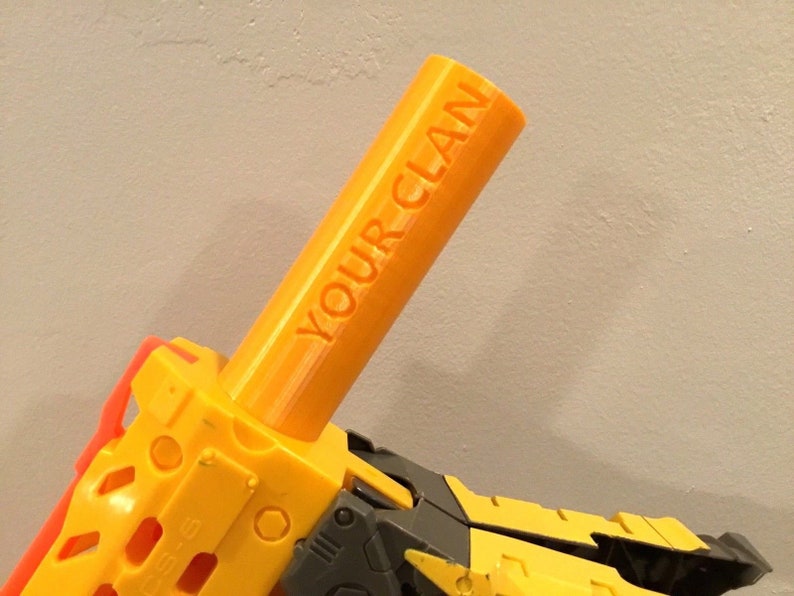 Custom Engraved ANY COLOR Twist on Barrel NERF Rapidstrike - Etsy