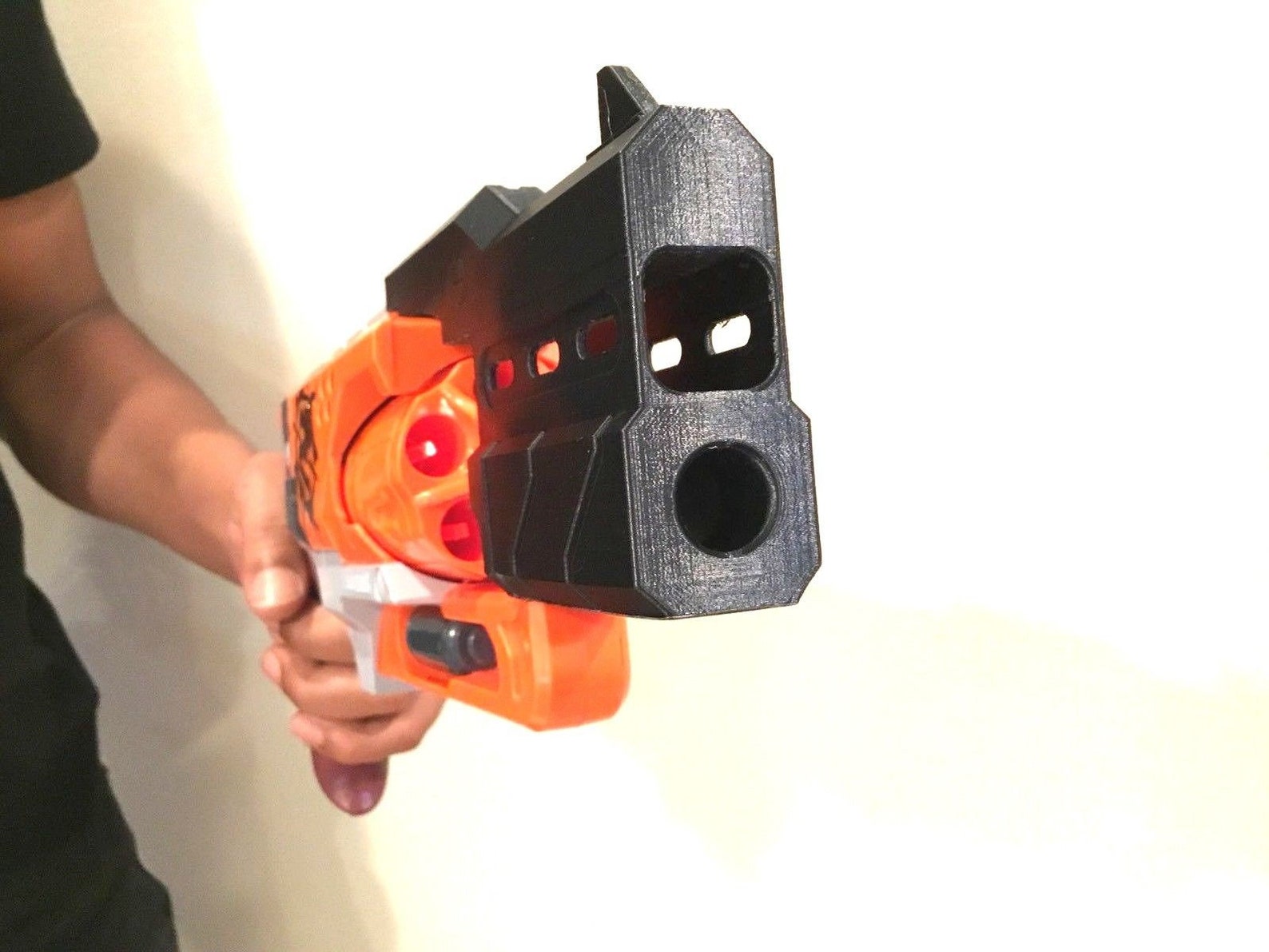 Nerf Hammershot Custom Tactical SSWI Barrel Mod Slides Right | Etsy