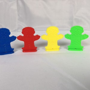 Candy Land Board Game Gingerbread Replacement Pieces Parts Pawn Tokens ...