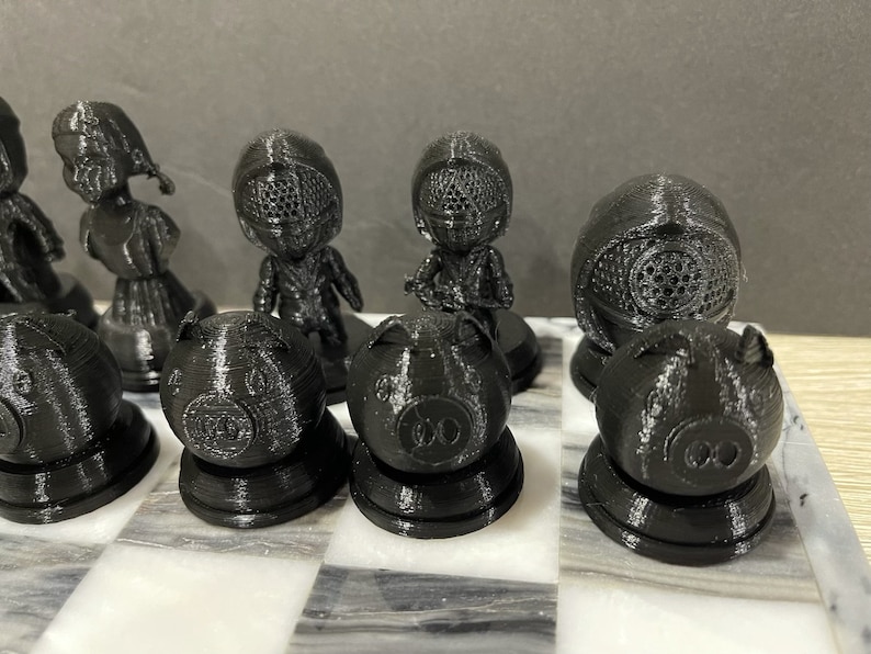 Squid Game FAN ART Chess Set Seong Gi-hun Front Man Vips - Etsy