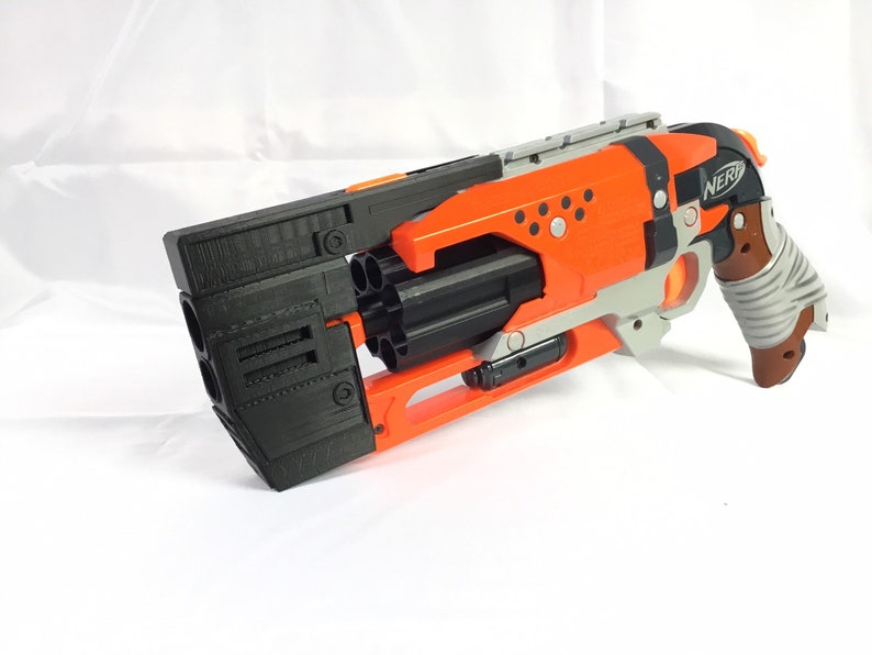 SSWI Custom Tactical HALO Barrel Easy Mod for Nerf Hammershot - Hammer ...