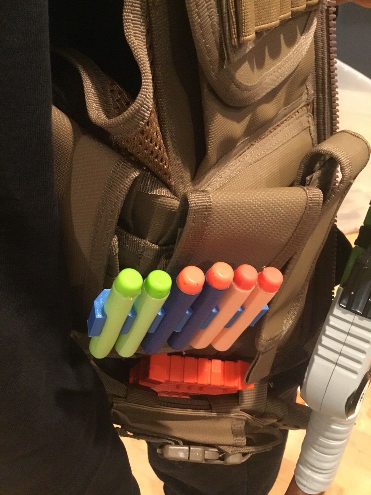 Nerf Compatible 6 Dart Clip on Easy Load and Unload Holder - Etsy