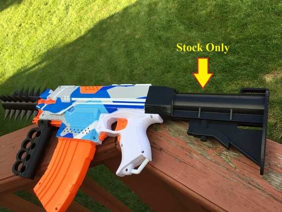 SSWI Nerf Compatible Mod Large AR Shoulder Buttstock Stock - Etsy
