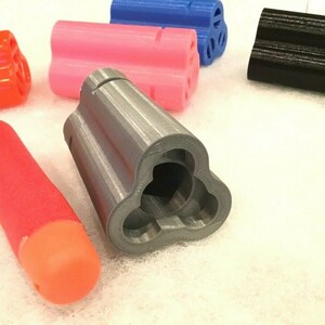 Nerf Compatible Single Shot MEGA Shell for Nerf N-strike Elite Trilogy ...
