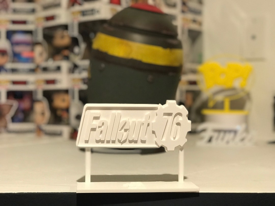 Fallout (FAN ART) Display Sign Stand POP Dorbz Wobblers Collectibles ...