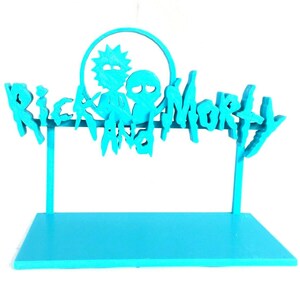 Rick and Morty (fan Art) Display Sign POP Dorbz Wobblers Collectibles ...