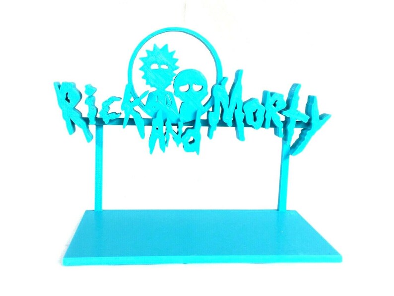 Rick and Morty fan Art Display Sign POP Dorbz Wobblers - Etsy