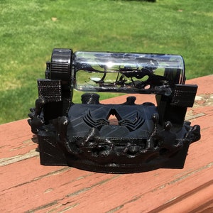 Venom Symbiote Contained in a Glass Vial With Custom Display Stand ...