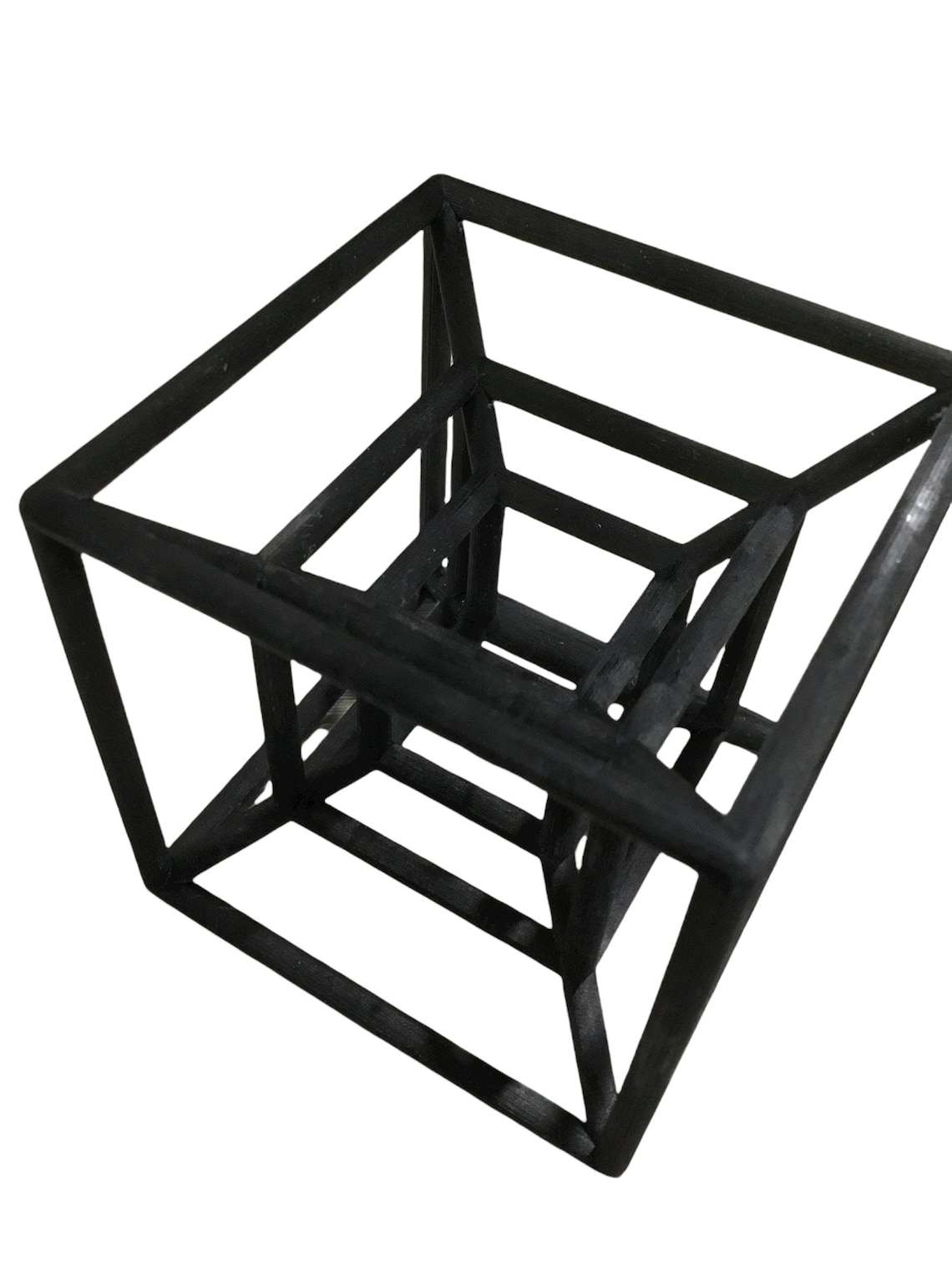 Tesseract Four Dimensional Hypercube Shape Math Geometry - Etsy