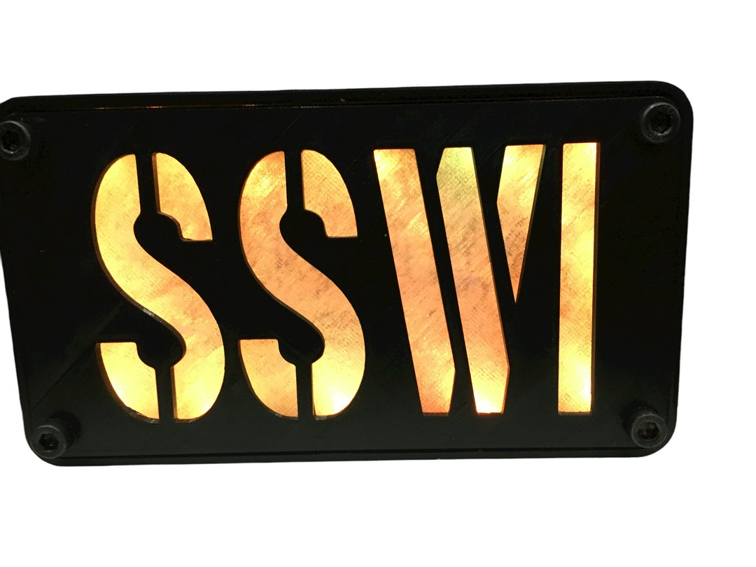Custom Multicolor LED Wall or Desk Sign With Remote - Add Any Name You ...