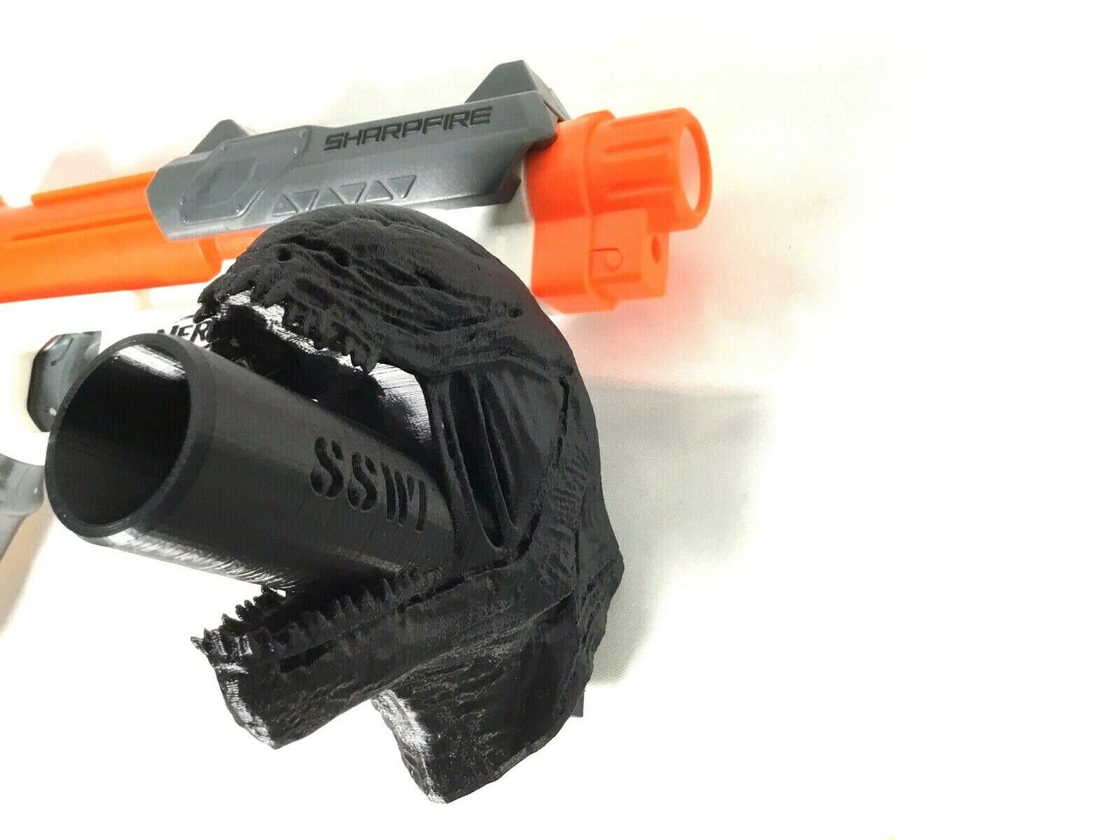 Nerf SharpFire Venom Barrel Suppressor Attachment Extension | Etsy