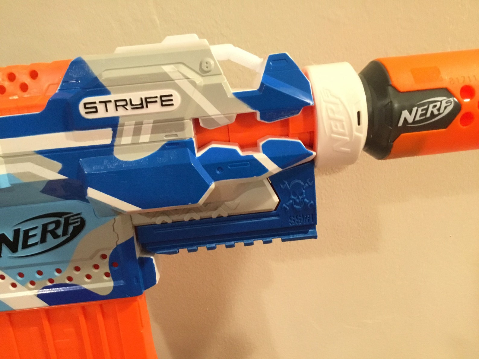 SSWI any Color NERF Compatible Stryfe Lower Picatinny Rail - Etsy