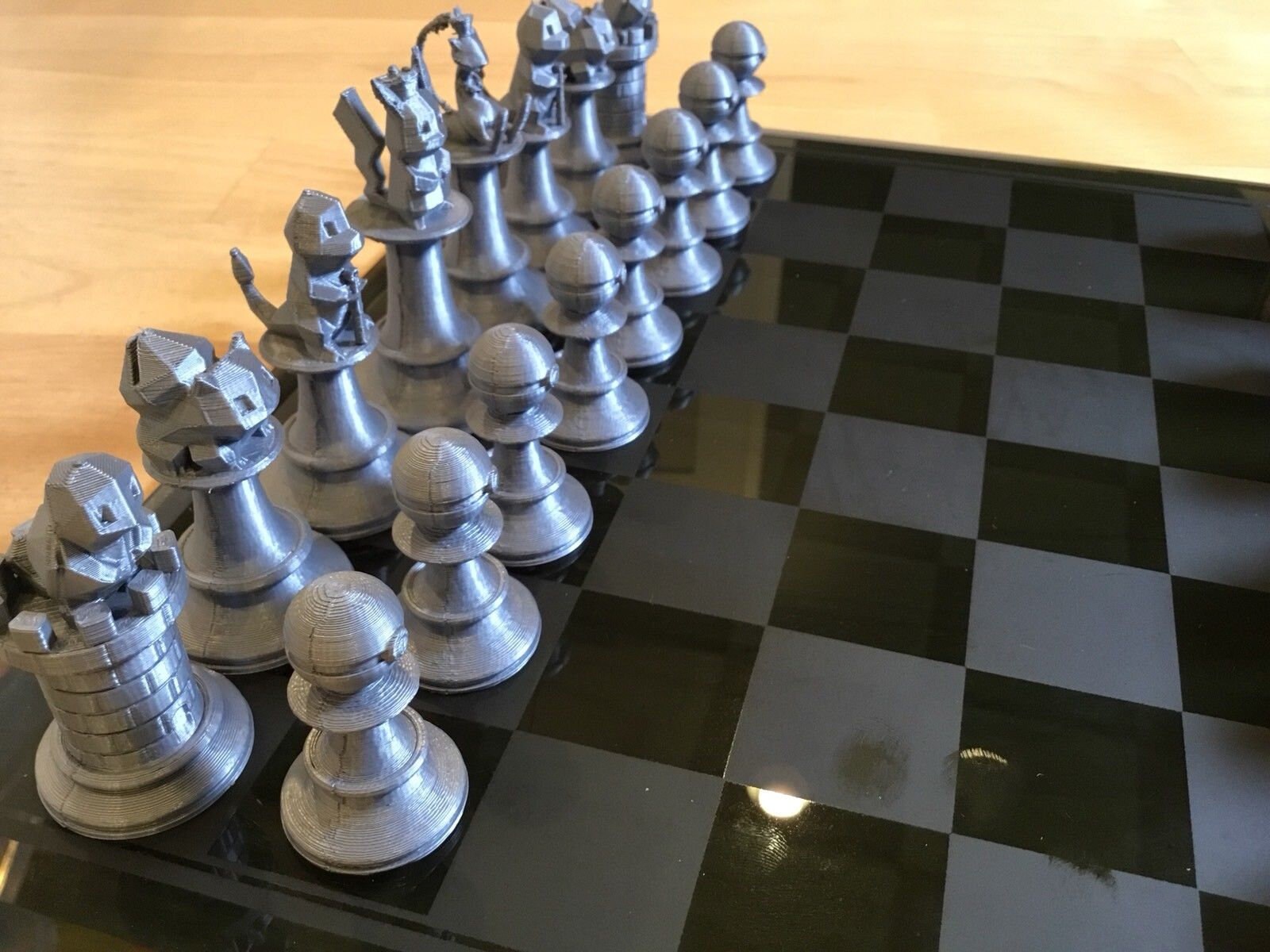 Custom Pokemon Chess Set FAN ART Squirtle Pikachu Mew - Etsy