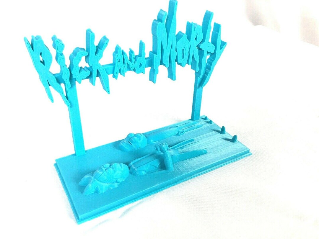 Rick and Morty Carbonite (fan Art) Display Sign POP Dorbz Wobblers ...