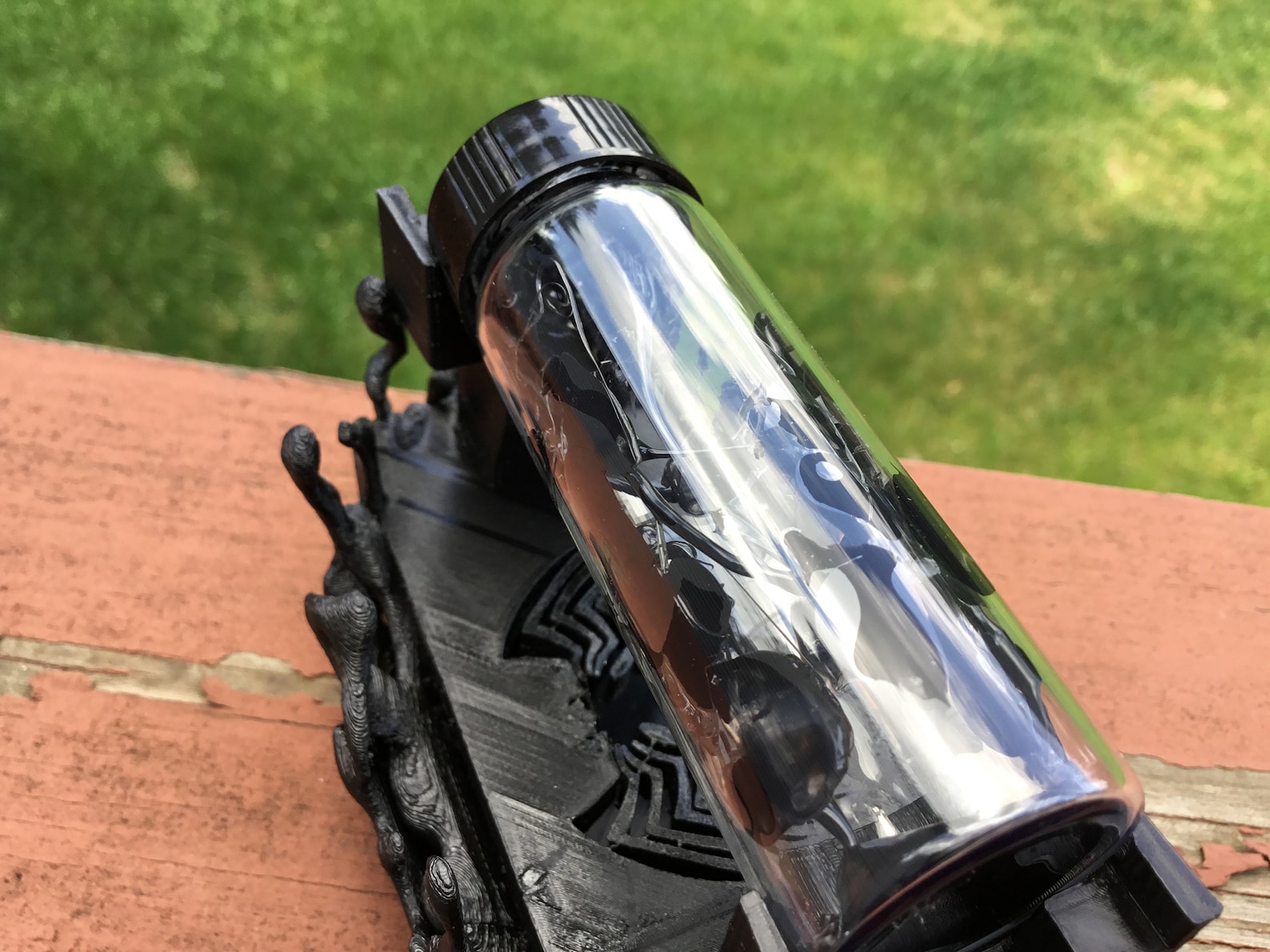 Venom Symbiote Contained in a Glass Vial With Custom Display Stand ...