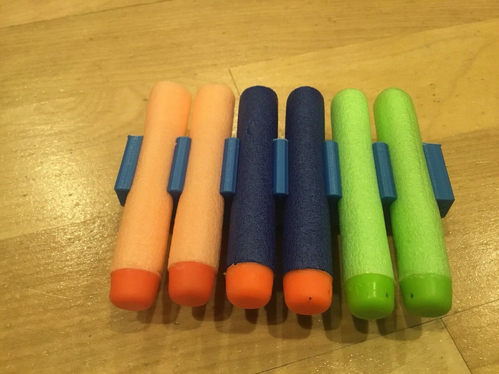 Nerf Compatible 6 Dart Clip on Easy Load and Unload Holder - Etsy