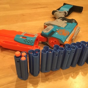 8 Nerf Compatible Zombie Strike Dart Shell Sledge Fire Sledgefire ...