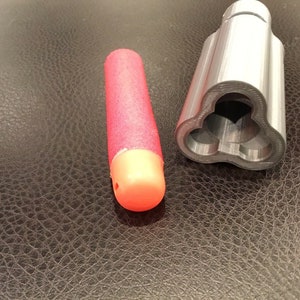 Nerf Compatible Single Shot MEGA Shell for Nerf N-strike Elite Trilogy ...