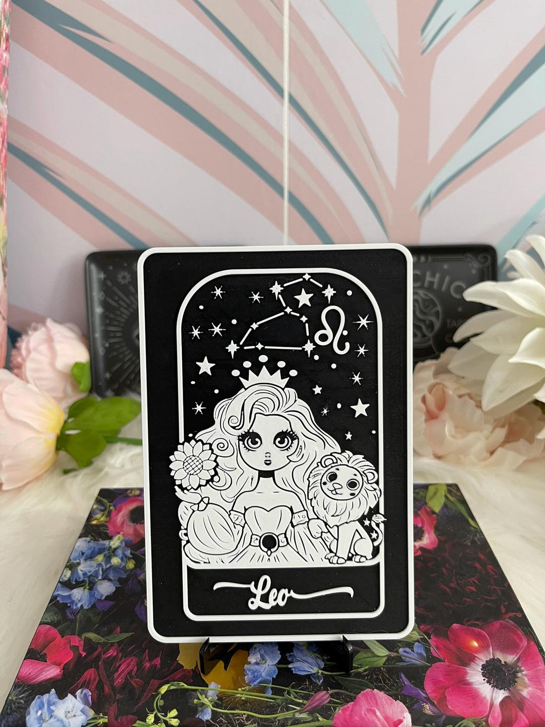 Leo Zodiac Sign 3D Printed Art - Unique Astrology Gift - Etsy