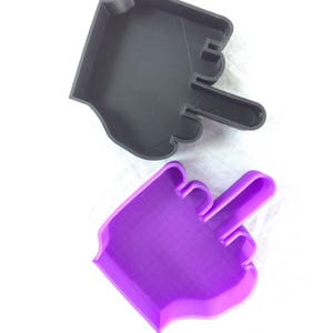 Middle Finger FU Bake Baking Cookie Cutters Flip the Bird Cookies ...