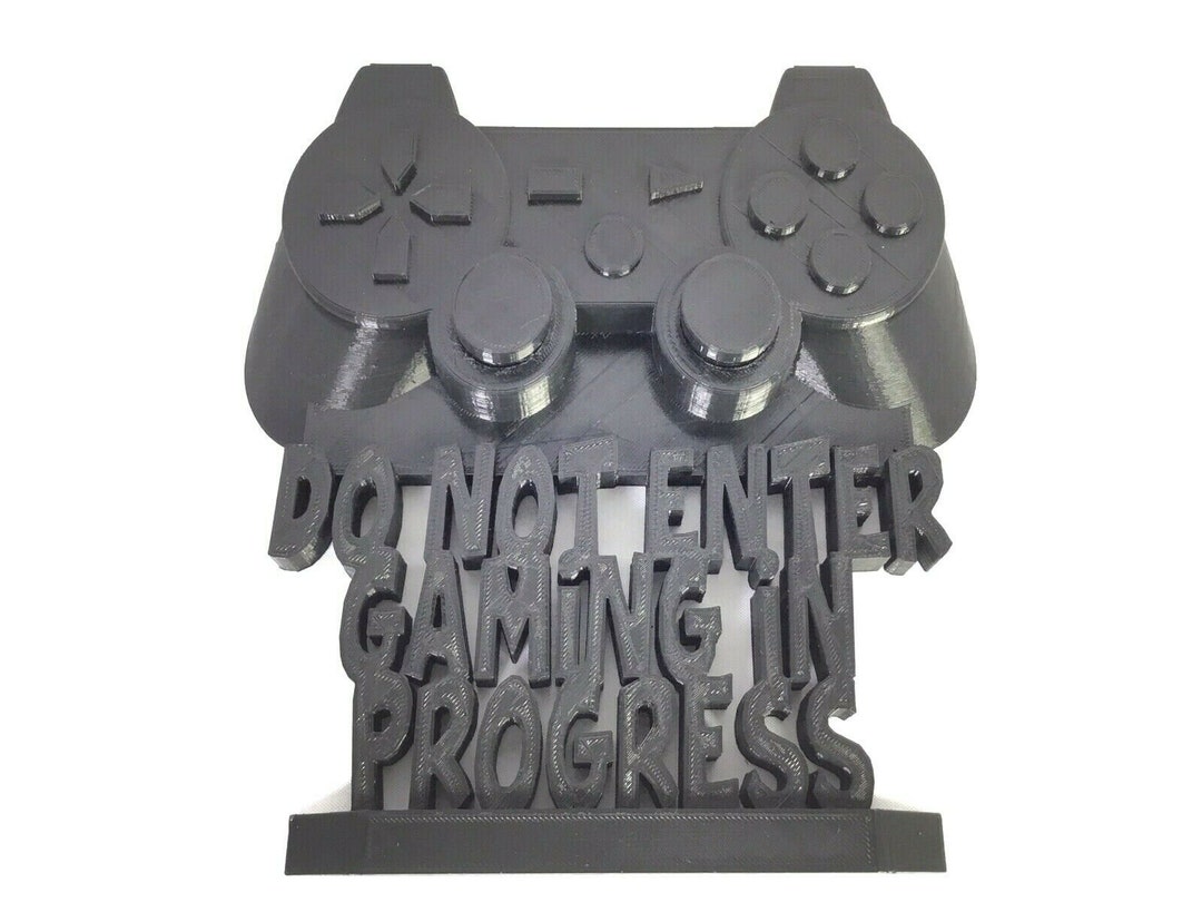 SSWI Playstation Gaming Door Sign Display Stand Gamer for PS Play ...