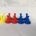 Sorry Board Game Replacement Pieces Parts Pawns Movers 16 Red Green ...