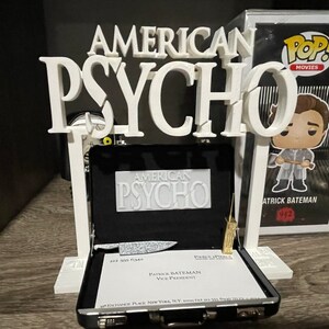 Patrick Bateman American Psycho Business Cards Display Set Sign - Etsy