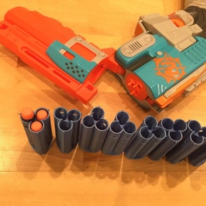 8 Nerf Compatible Zombie Strike Dart Shell Sledge Fire Sledgefire ...